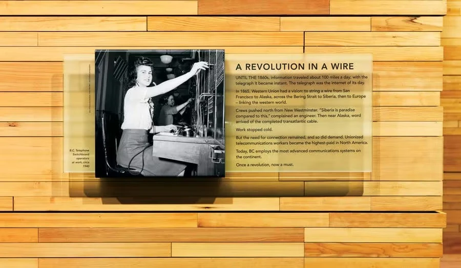 Interpretive Panels - Vancouver Convention Centre